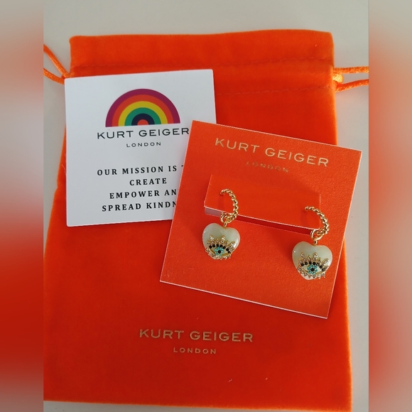 Kurt Geiger | Jewelry | Kurt Geiger Nwt Jade Stone With Evil Eye ...